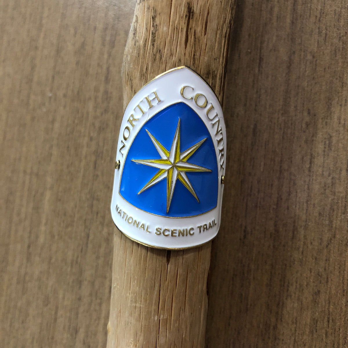 NCNST Emblem Enamel Hiking Stick Medallion – North Country Trail ...